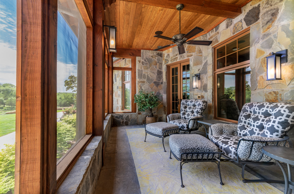 A Rustic Estate - Rustic - Patio - Dallas - by Victoria Jassman ...