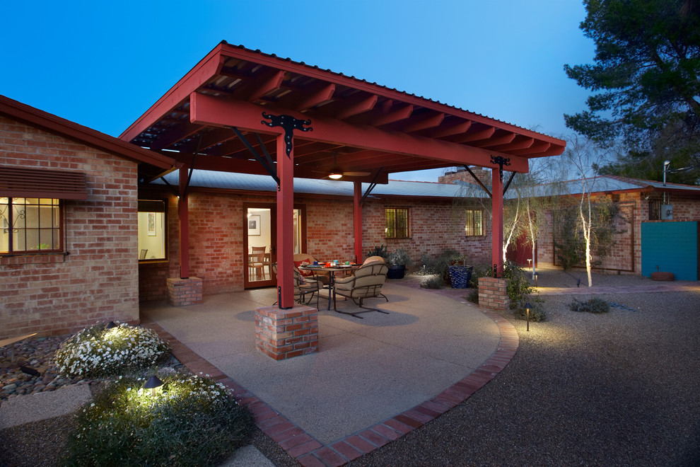 A Sustainable Ramada and Backyard - Contemporary - Patio - Phoenix - by ...