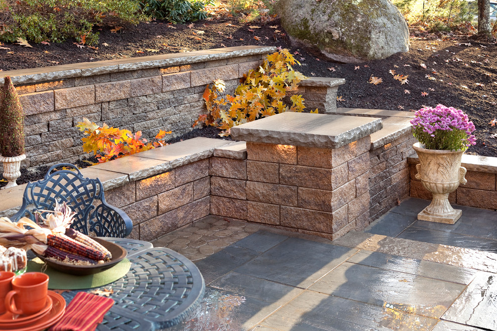 Aberdeen Slab - Rustic - Patio - Philadelphia - by Techo-Bloc | Houzz