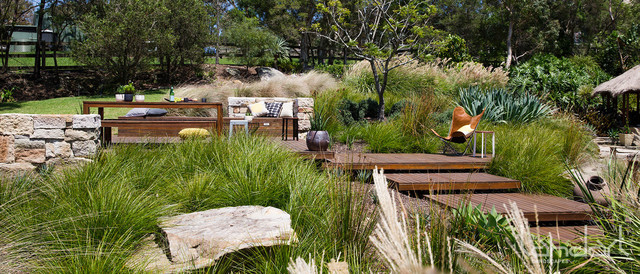 Acreage – Rural Landscape Design - Moderno - Patio - Sídney - de ...