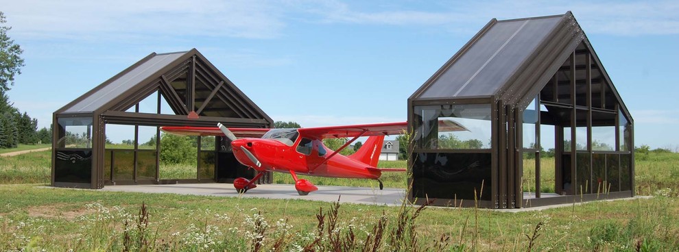 Airplane Hangar - Contemporary - Patio - Minneapolis - by Cabrio LLC ...