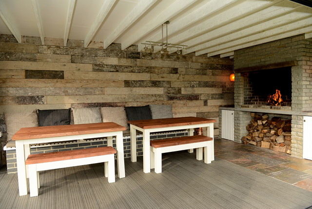 All weather Braai BBQ - Contemporáneo - Patio - Otras zonas | Houzz