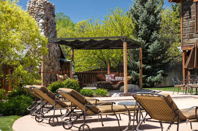 Alpine Patio Canopy - Traditional - Patio - Salt Lake City - by ...