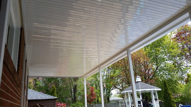 Aluminum Flat Roof System For Your Patio - Patio - Toronto - by Craft ...