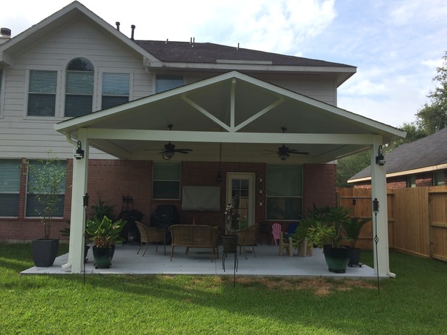 Aluminum Patio Covers - Contemporain - Terrasse et Patio - Houston ...