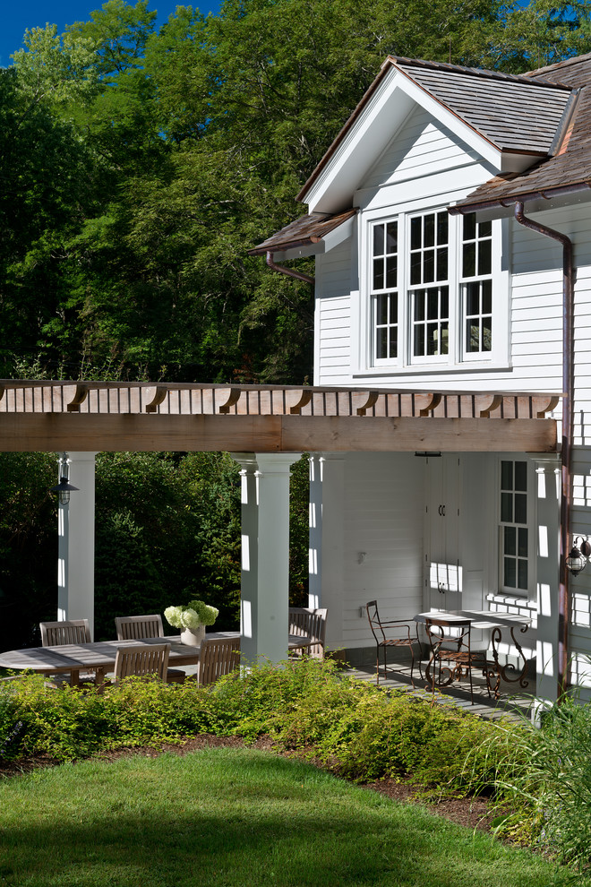 Amenia Farm House - Farmhouse - Patio - New York - by WB Classical ...