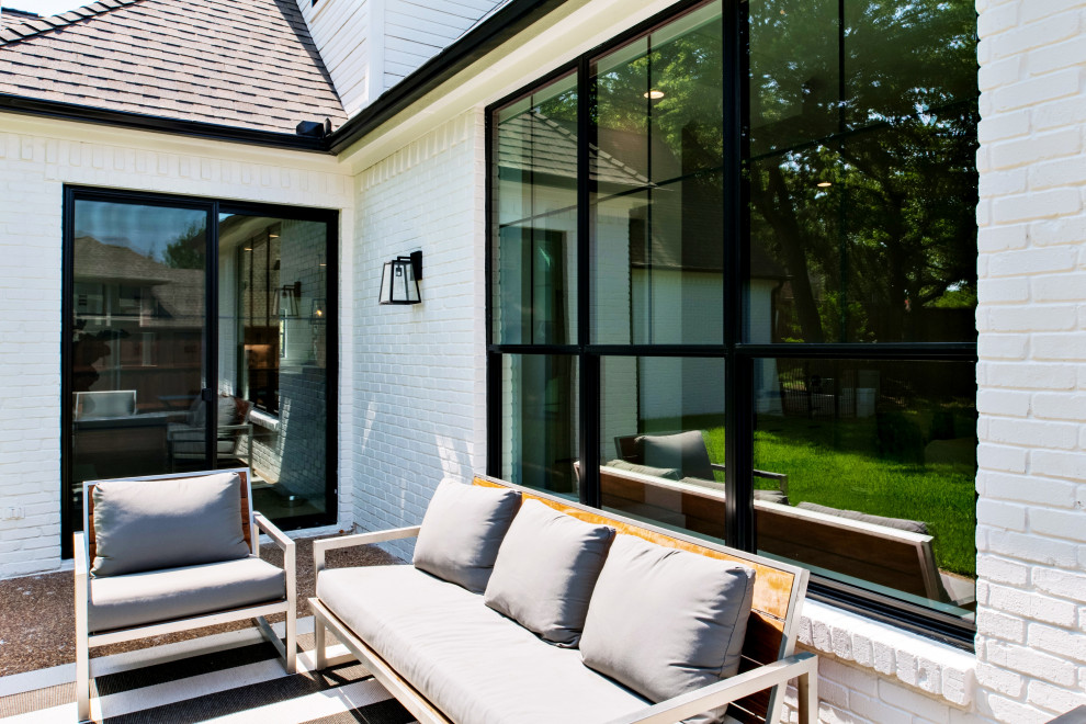 Andersen Black 100 Series Contemporary Windows- Cedar Hill TX - Modern ...