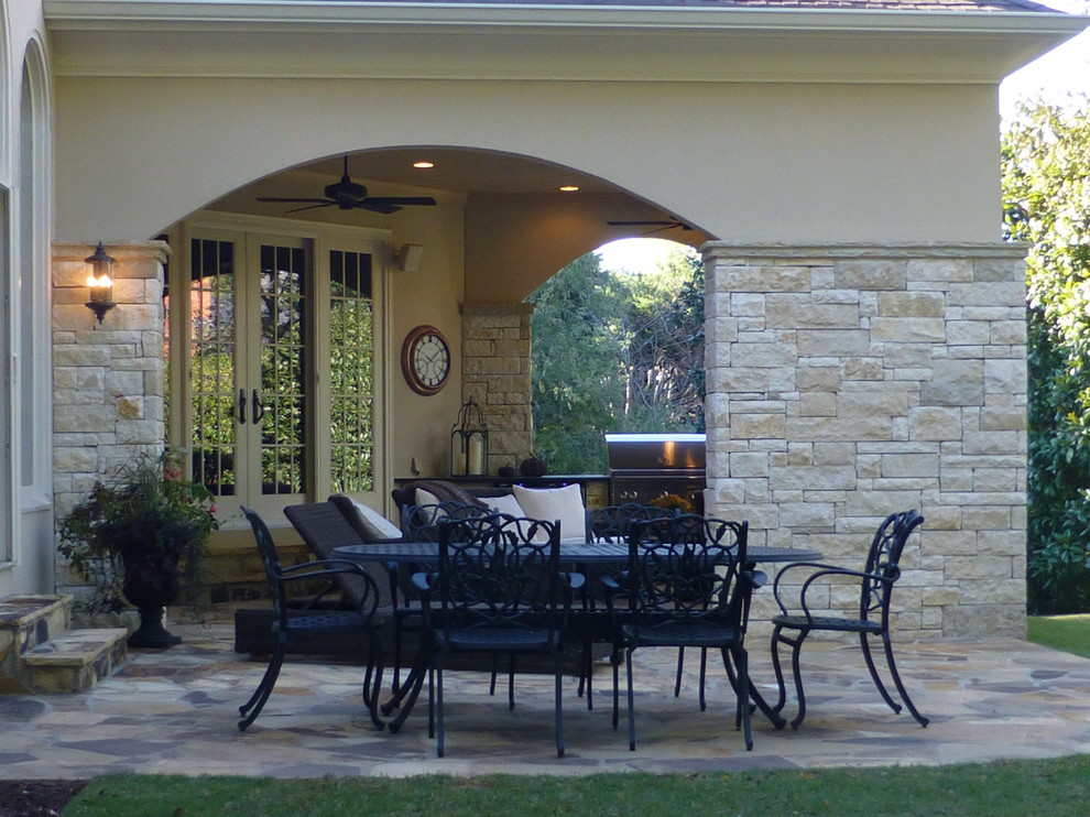 Angles are the best element for this Outdoor Great room - Eclectic ...