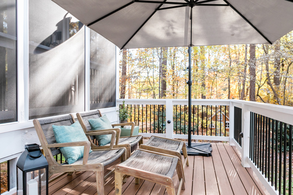 Apex Screen Porch - Rustikal - Patio - Raleigh - von Catherine French ...