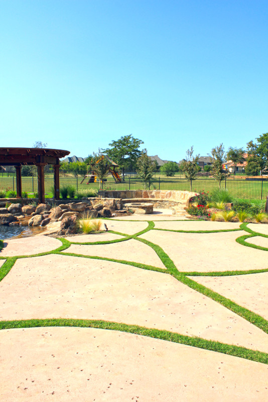 Aquarius - Custom Swimming Pool - Flower Mound, TX - Traditional ...