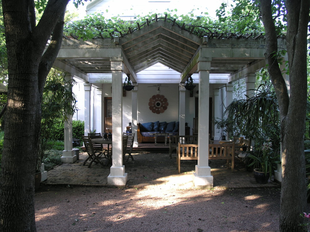 Arbor for Alley of the Planets Garden - Traditional - Patio - Houston ...