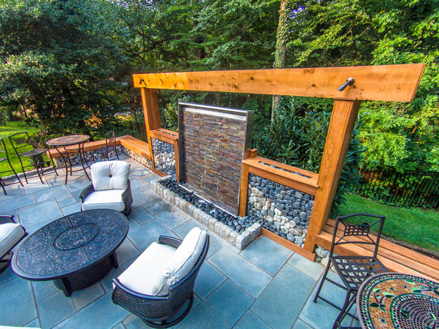 Arbor / Water feature - Classique Chic - Terrasse et Patio ...