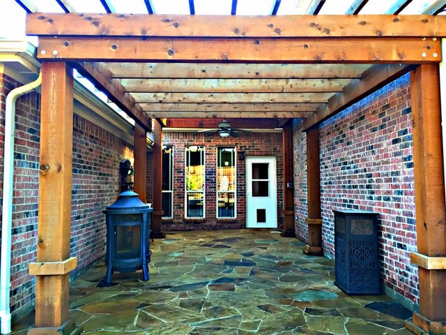 Arbors, Structures & Trellises - Craftsman - Patio - Dallas - by Green ...