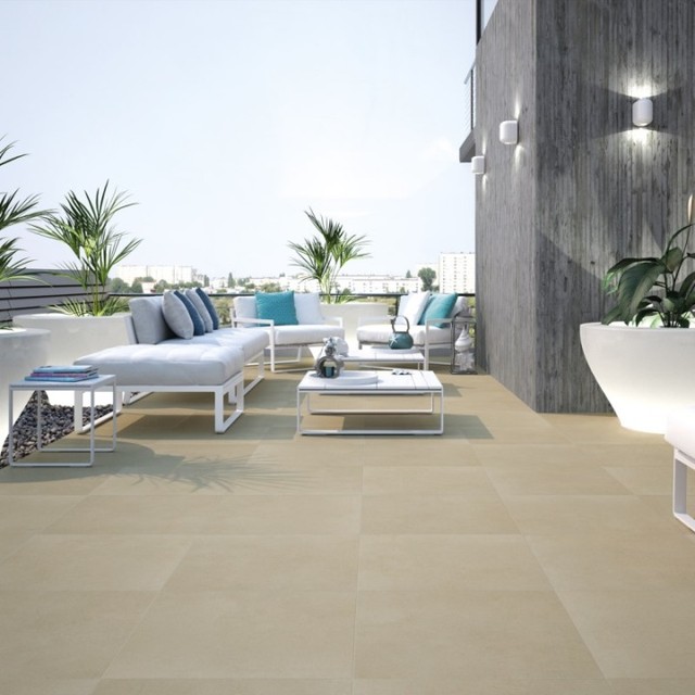 Architonic Porcelain Floor Tiles - Ivory Anti Slip Tiles (60 cms x 60 ...