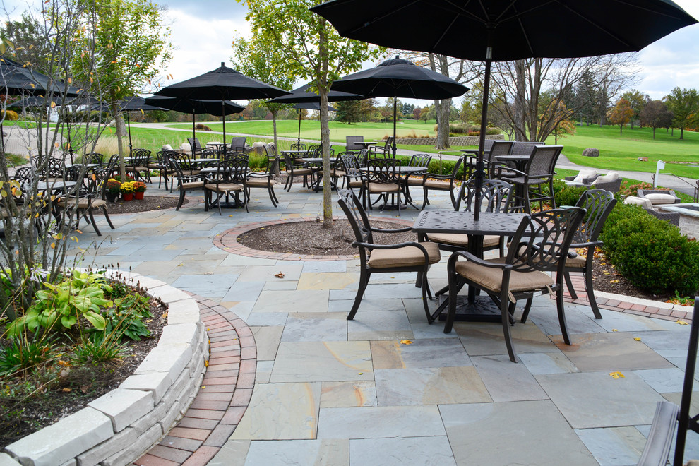 Arlington Heights Patio Stone Assorted - Modern - Patio - Chicago - by ...