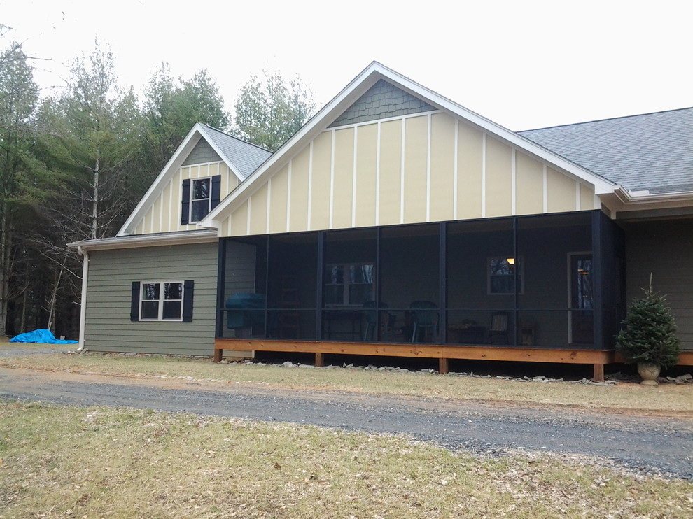 Ashe County Project - Traditional - Patio - Charlotte - by Red Oak Construction of Ennice, Inc ...