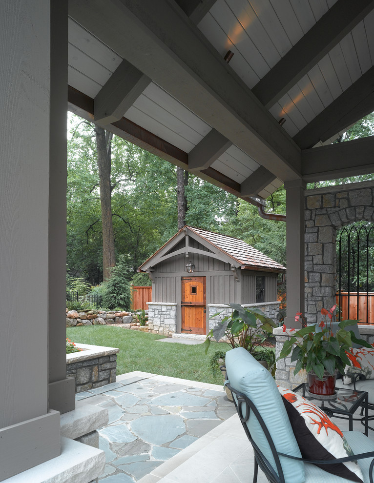 Atlanta pool house - Traditional - Patio - Atlanta - by Home Rebuilders ...