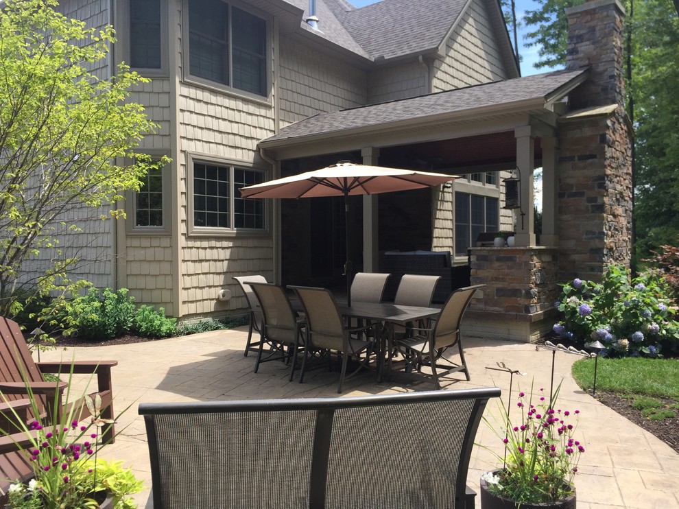 Avon Landscape - Traditional - Patio - Cleveland - by Brubeck Design ...
