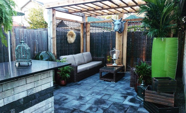 Award Winning Full Back Yard Design and Build - Contemporary - Patio ...