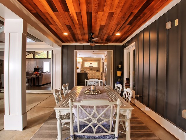 Back Porch & Patio Renovation - Contemporary - Patio - Atlanta - by ...