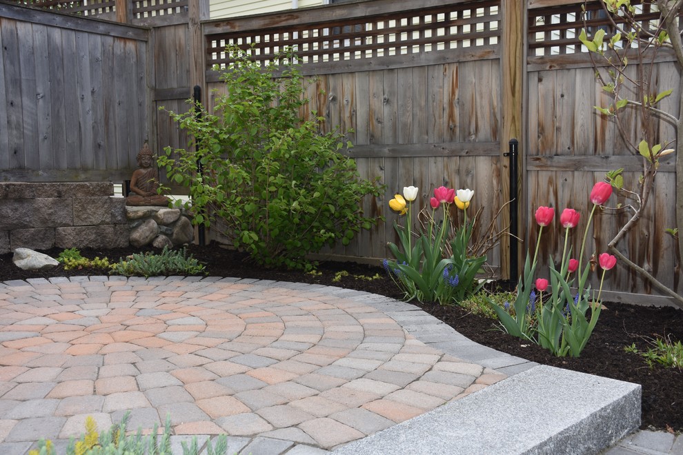 Backyard Entertainment Area - Contemporary - Patio - Boston - by ...