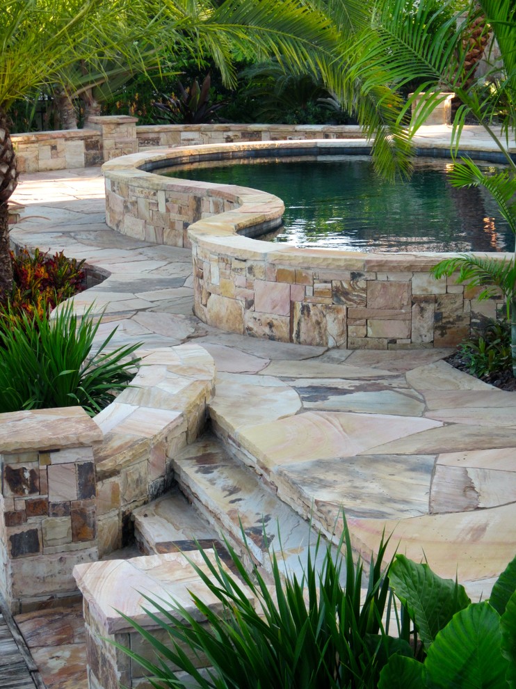 Backyard landscaping in South Florida - Patio - Miami - by Matthew ...