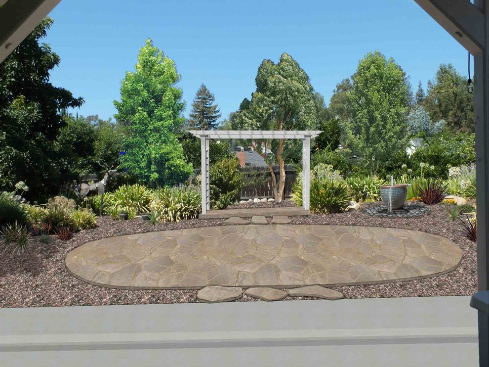 Backyard Patio Choice Project - 2D AFTER IMAGE - 2 - Traditional ...