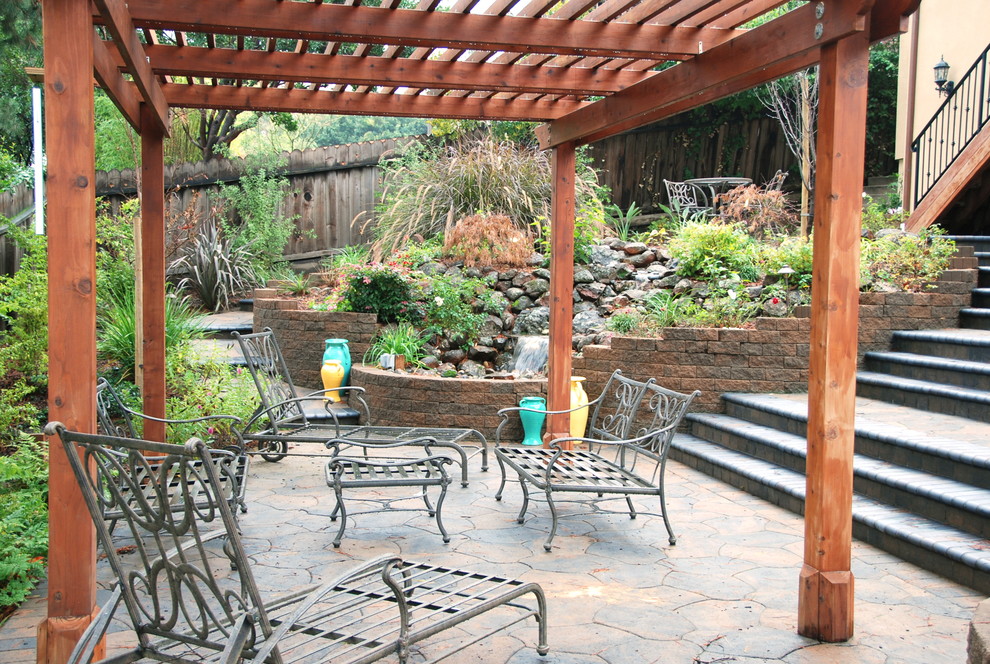 Backyard Pergola Shade Structures - Traditional - Patio - San Francisco ...