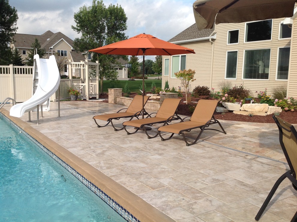 Backyard Pool Party - Rustic - Patio - Other - by Springhetti Luxury ...