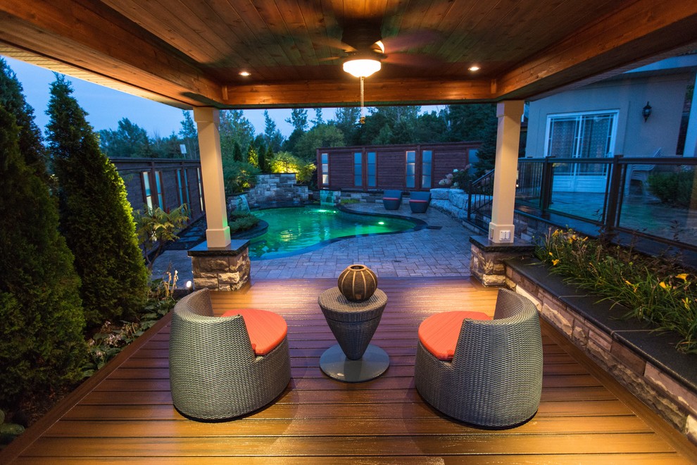 Backyard Recreation Space - Contemporary - Patio - Toronto - by ...