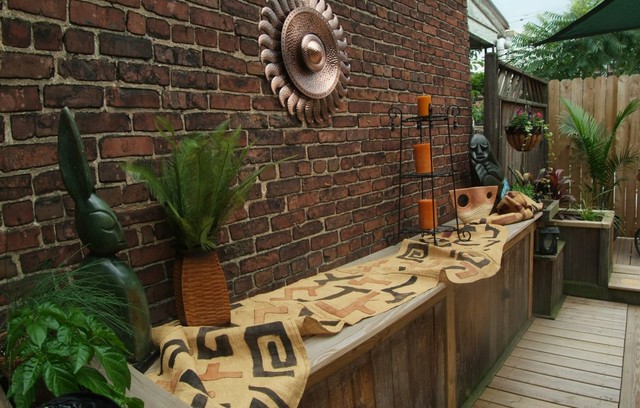 Baltimore Urban Roof Deck Patrio - Éclectique - Terrasse et Patio ...