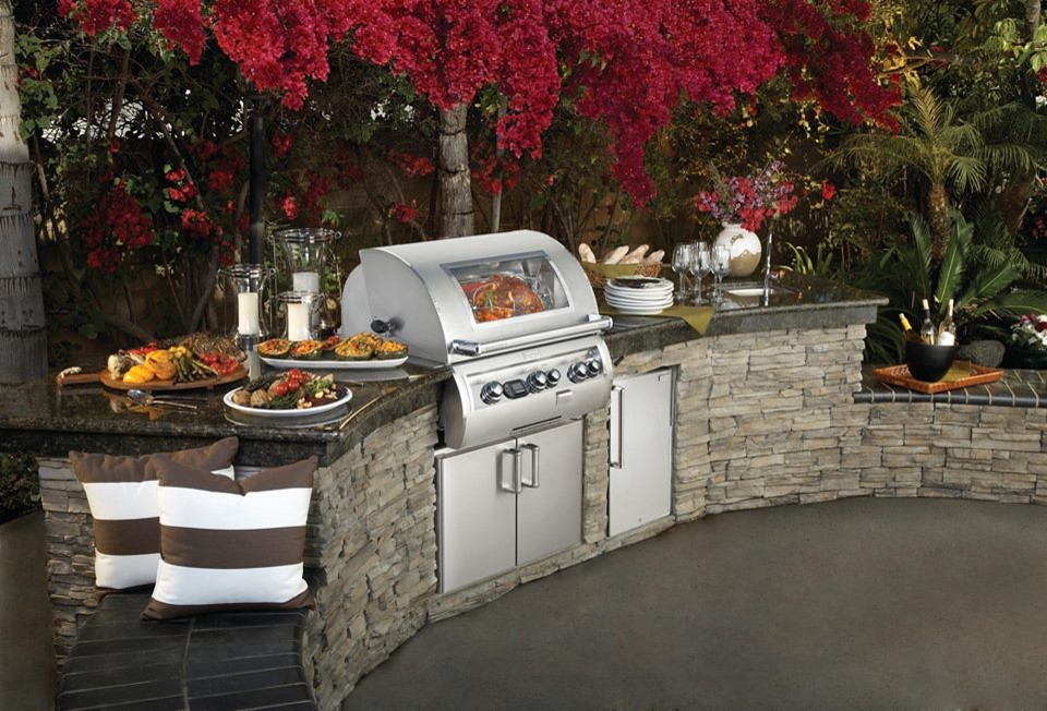 Barbecue & Outdoor Kitchens - Transitional - Patio - Phoenix - by ...