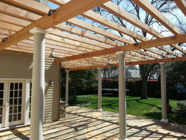 Basic Backyard Transformation: Use patios and pergolas to create new ...