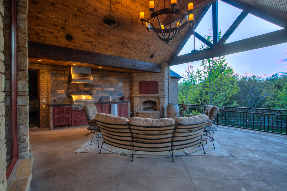 Bavarian Castle - Rustic - Patio - Oklahoma City - by Brent Gibson ...