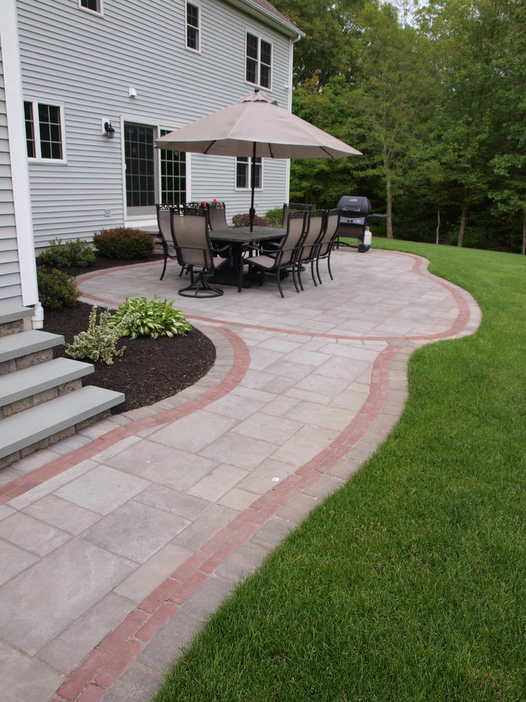 Beacon Hill Flagstone - Traditional - Patio - Boston - by Landscape ...