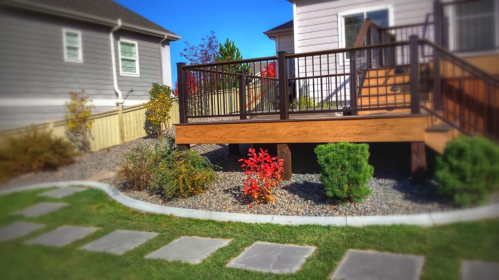 Beautiful 3 Tier Deck with Pergola - Rustic - Patio - Denver - by ...