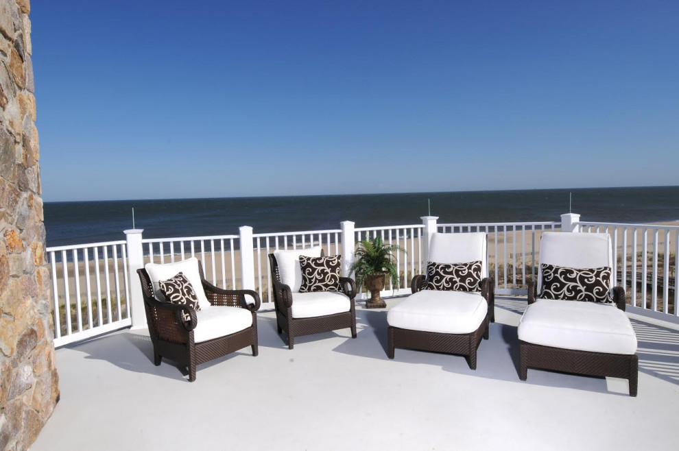 Beautiful Coastal Home Design - Beach Style - Patio - Charleston - by ...
