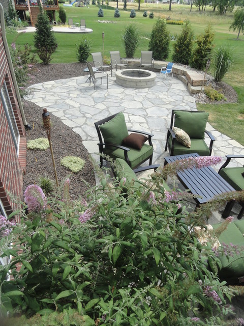 Beautiful Flagstone - Rustic - Patio - Detroit - by All Natural ...