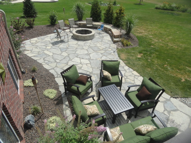 Beautiful Flagstone - Rustic - Patio - Detroit - by All Natural ...