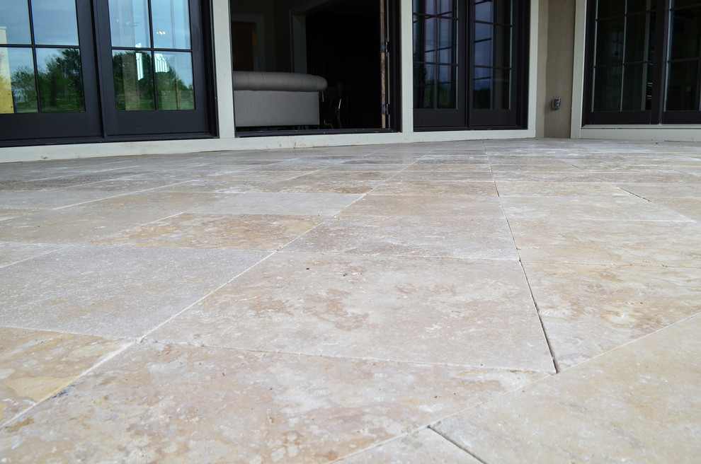 Beautiful Ivory Travertine from Semco Outdoor - Contemporary - Patio ...