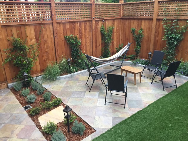 before and after(small yard in San Francisco - Classique Chic ...