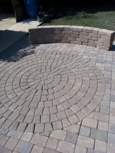 Belgard Cambridge Cobble Circle Kit Cambridge Cobble Stockton Cut