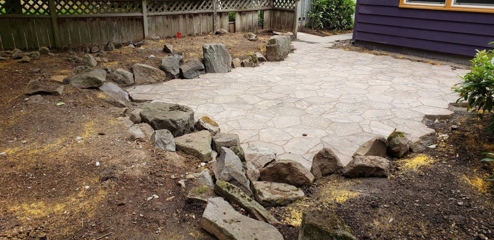Belgard Mega-Arbel Pavers w/ Evolution "Charcoal" 100% Granite ...
