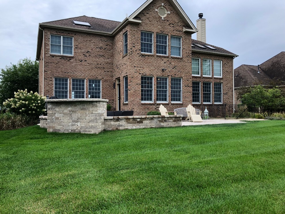 Belgard Paver Patio with Bar and Walkway by Hawthorn Woods, IL Patio ...