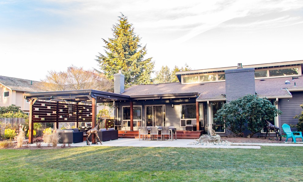 Bellevue Modern Outdoor Living - Modern - Patio - Seattle - by Urban ...