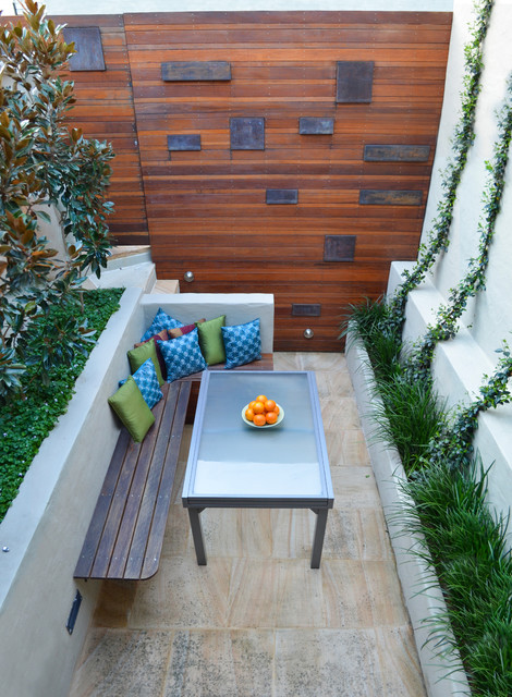 Birchgrove - Tiny Courtyard - Contemporary - Patio - Sydney - by ...