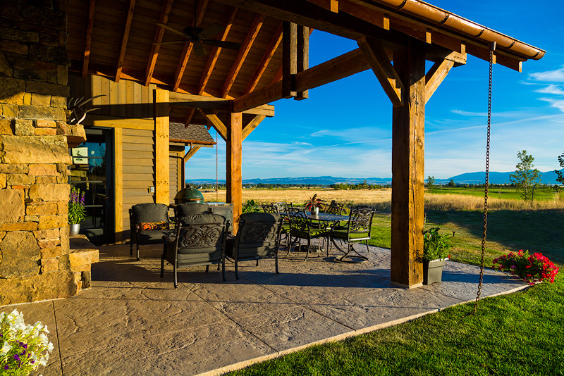 Black Bull Residence - Traditional - Patio - Other - by Brechbuhler ...