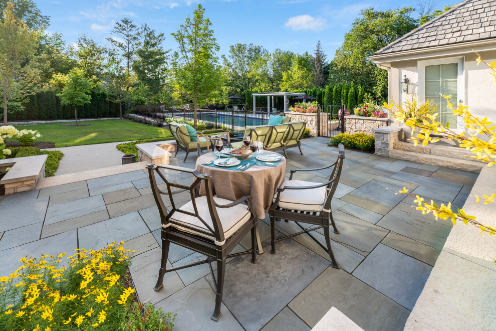 Bluestone Burr Ridge - Traditional - Patio - Chicago - by KD Landscape ...