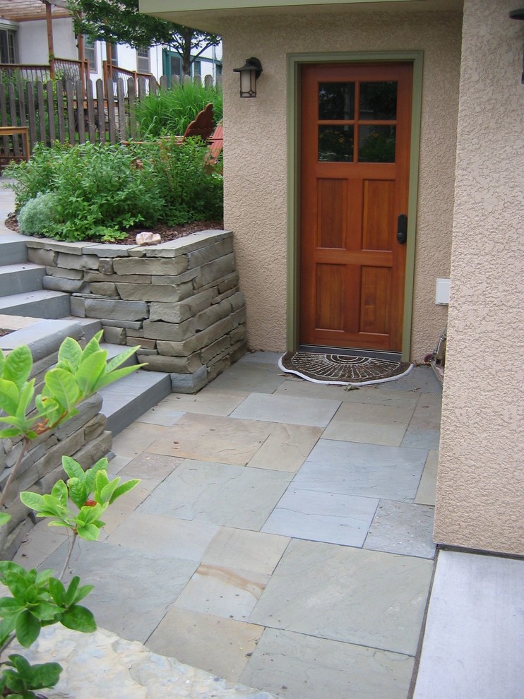Bluestone Entrance - Craftsman - Patio - Minneapolis - by jeff timm ...