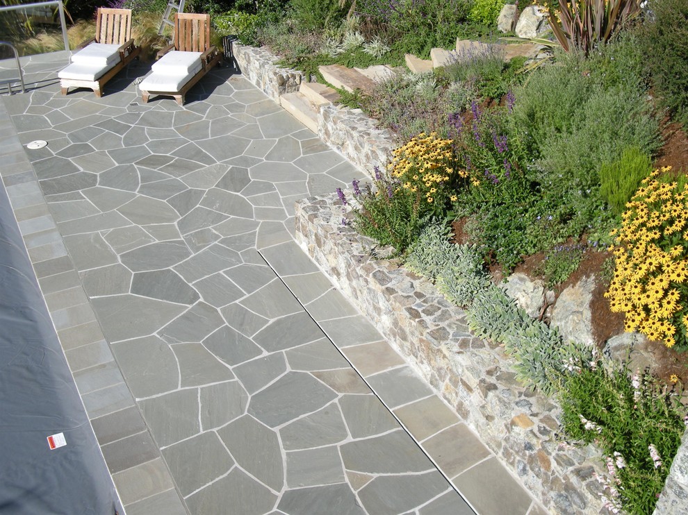 Bluestone Pool Deck - Classique - Terrasse et Patio - San Francisco ...